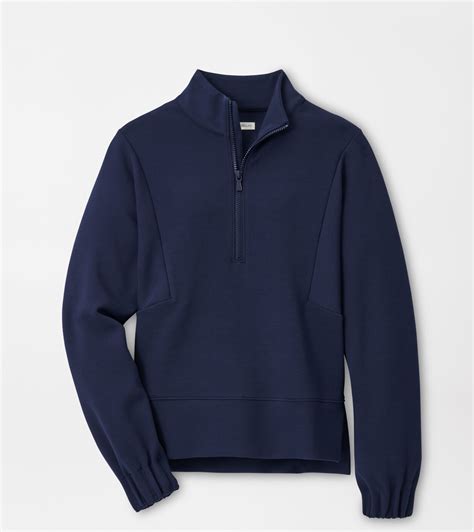 Flora Knit Half Zip Pullover Womens Tops Peter Millar