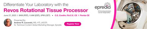 Science Of Tissue Processing Tidal Vs Rotational Processing