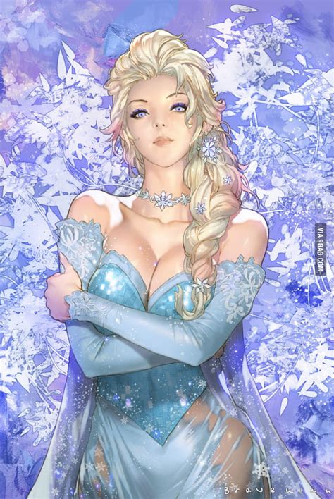 Frozen Elsa Fanart 9gag