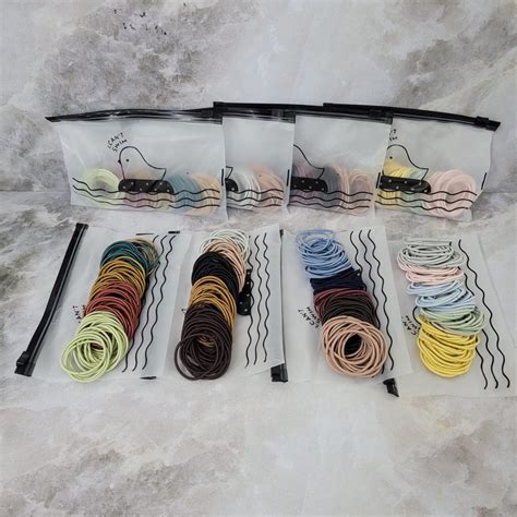 Jual Ikat Rambut Gaya Korea Karet Rambut Wanita Karet Polos Korea