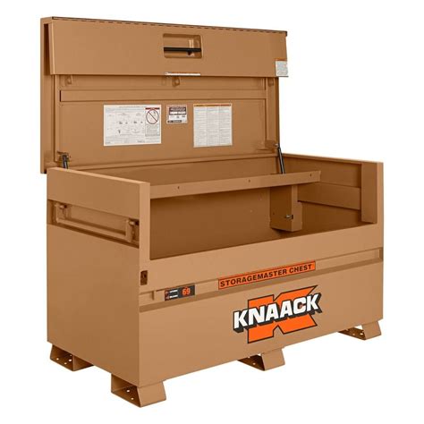 Knaack Model 69 353 Cu Ft Tan Steel Piano Box With Kl Padlock 69 Kl