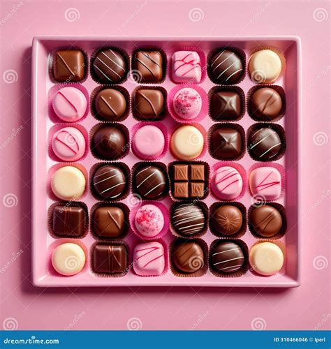 Box Of Assorted Chocolates Stock Illustration Illustration Of Treat