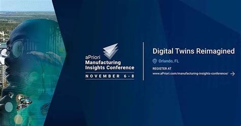 Cihan Arslan On Linkedin Manufacturing Insights Conference November 6 8 2023 Apriori