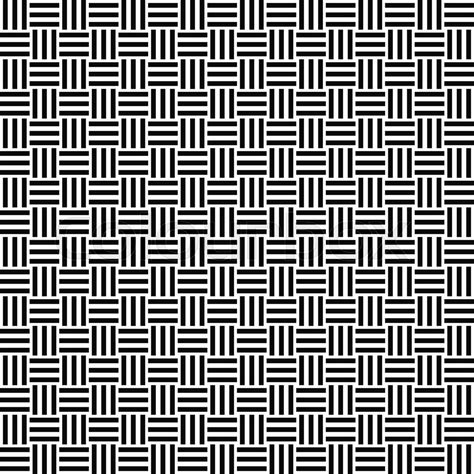 Seamless Abstract Monochrome Stripe Stock Vector Colourbox