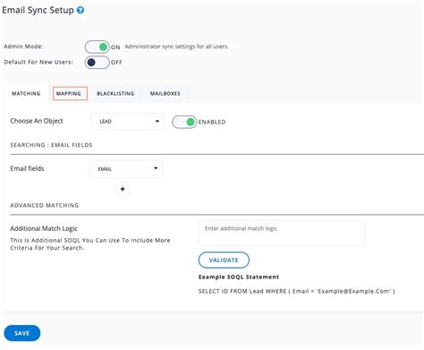 Set Up Email Sync An Administrator Guide Ebsta Knowledge Base
