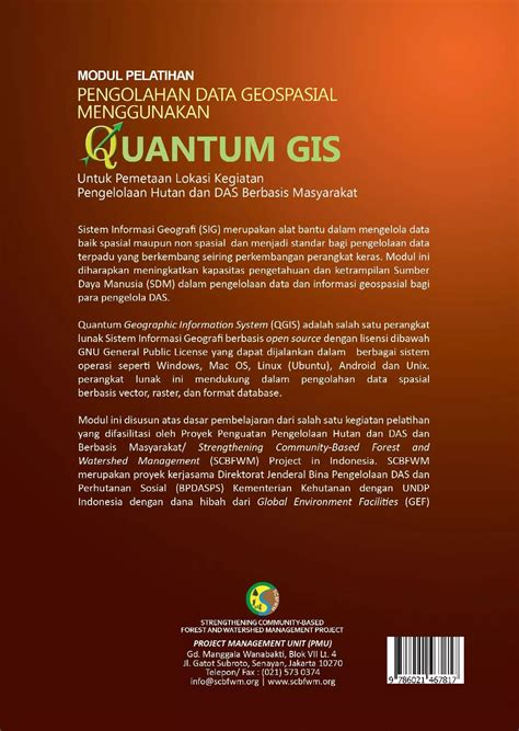 Modul Pelatihan Pengolahan Data Spasial Menggunakan Quantum Gis Pdf