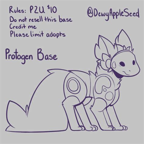 View 29 Protogen Furry Base
