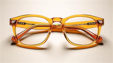 Premium Ai Image Plastic Eyeglasses On White Background