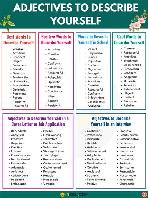 List Of Adjectives The Ultimate List Of Adjectives In 58 OFF