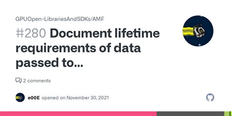 Document Lifetime Requirements Of Data Passed To Createsurfacefrom