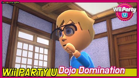 Wii Party U Dojo Domination Advanced Mode Jp Sub Player Asher