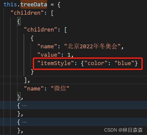 Echarts树图根据值设置节点大小及颜色echarts Tree 节点颜色 Csdn博客