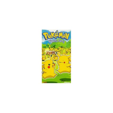 Buy Pokemon Pikachu Party Vol 12 VHS Online Ubuy India