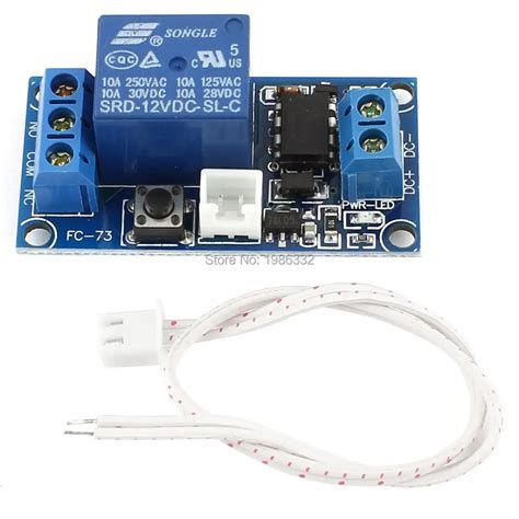WS DC V Channel Self Locking Latching Trigger Relay Touch Bistable Switch Module AC V