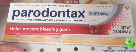 Toothpaste For Bleeding Gums Minty Fresh Toothpaste