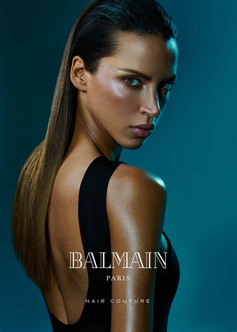 Campaign Sean Opry And Noemie Lenoir For Balmain Hair Couture Summer