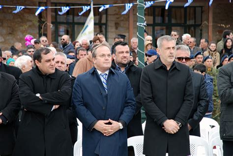 Στην παρέλαση της Αρεόπολης ο Γρηγόρης Κωνσταντέλλος 3Β Βάρη Βούλα