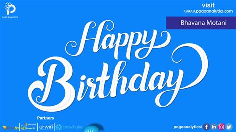 Pago Analytics On Linkedin Pagoanalytics Birthdaywishes