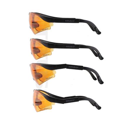 Titus Premium G Series Multi Lens Safety Glasses Bundle Professional