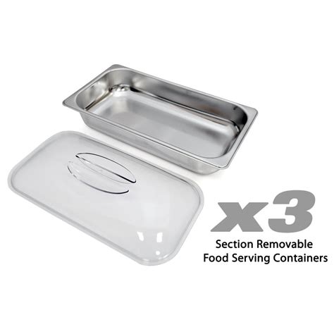 Free Shipping Nutrichef Electric Food Warming Tray Heated Display