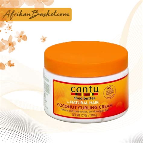 Cantu Shea Butter Coconut Curling Cream Natural Hair 340g