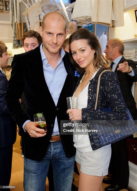 Gunnar Winbergh And Saskia Winbergh Attend The Ralph Lauren Wimbledon