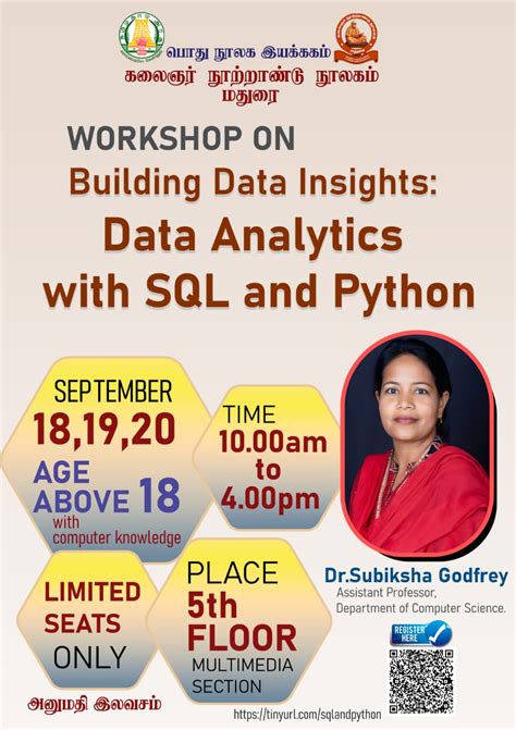 Workshop On Building Data Insights Data Analytics With Sql And Python