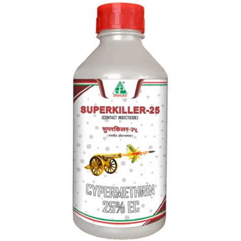 Liquid Dhanuka Superkiller 25 Synthetic Pyrethroid Insecticide 100 Ml