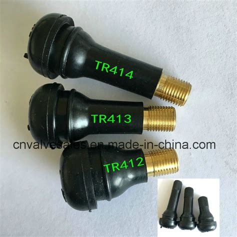 Tr414 Tr412 Tr413 Car Valve Tire Valves And Tubeless Tire Valves