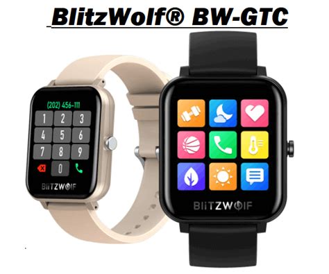 BlitzWolf BW GTC SmartWatch Pros And Cons Full Details Chinese Smartwatches