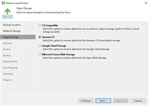 Object Storage Settings Veeam Agent For Microsoft Windows Guide