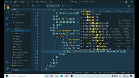 Creating A Shopping Cart In React Js With Redux YouTube