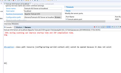 Eclipse Maven项目报错 之找不到配置文件spring servlet context xml kingstudy 博客园
