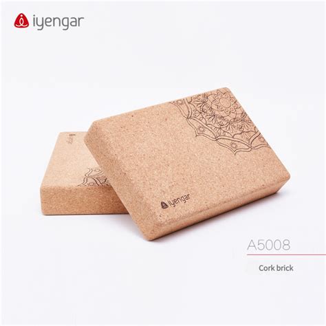 Premium Cork Yoga Block Eco Friendly Support For Stability And