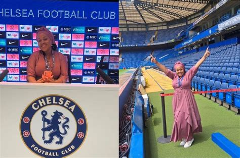Here We Go Winnie Mashaba Spotted At Stamford Bridge [photos]