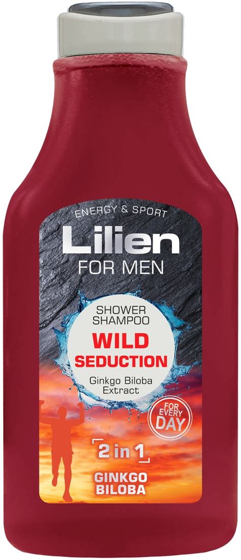 Lilien For Men Shower Shampoo Wild Seduction 2 In 1 Душ гел шампоан 2 в 1 за мъже Makeup Bg