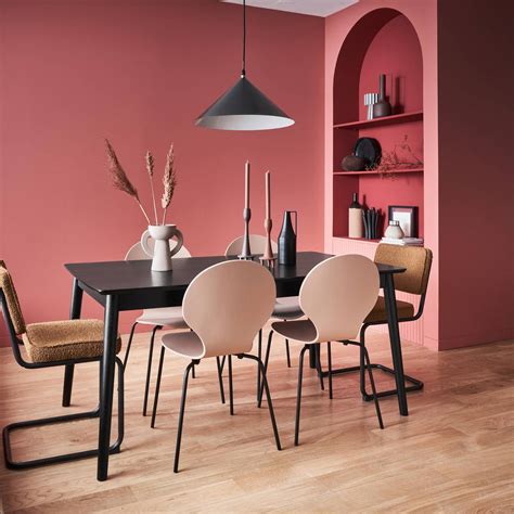 6 To 8 Seater Extendable Rectangular Dining Table Black