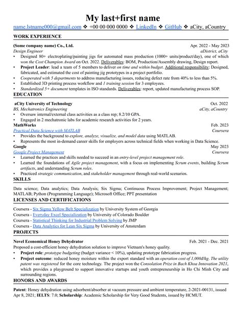 I Graduated In Mechatronics Engineering After 1 Year I Wanted To Begin As An Entry Level Data