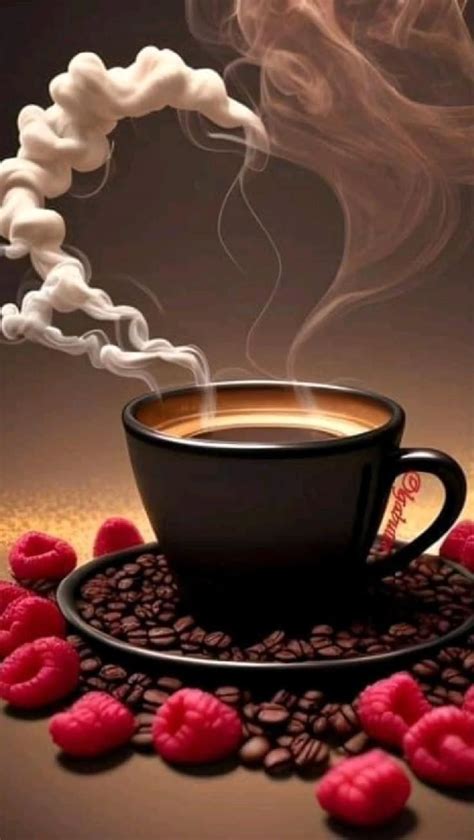 Pin Di Мир прекрасен Su утро Buongiorno Caffè Arte Del Caffè Caffè