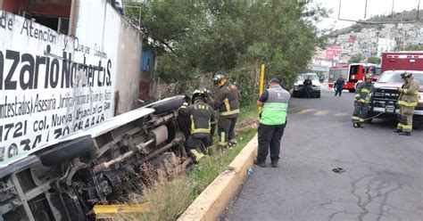 Volcadura En La México Pachuca ~ Agencia Manl