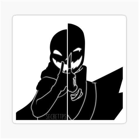 Xgaster E Ink Bandw Sticker For Sale By Secrettps Redbubble