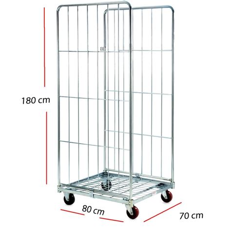 Carro Para Transportar Cajas Y Cartones Acero Inox