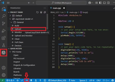 Vs Code Et Pioarduino Ide Programmation De L Esp Windows Mac Os X
