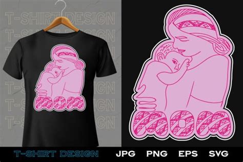 Mom Vector Illustration T Shirt Design Graphic By The Kazis Kraft