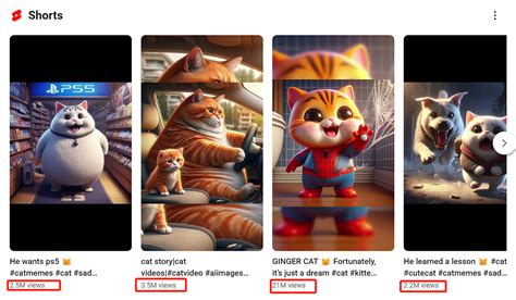How To Actually Make Viral Ai Cat Shorts100000month By Meng Li