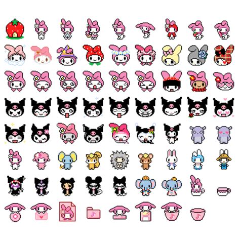 Kuromi Stickers And Png Image 8571100 On