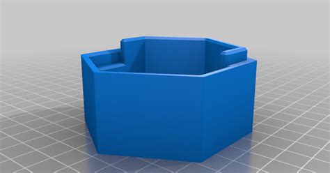 Simple Interlocking Hexagonal Cnc Box By Atoms Lab Download Free Stl