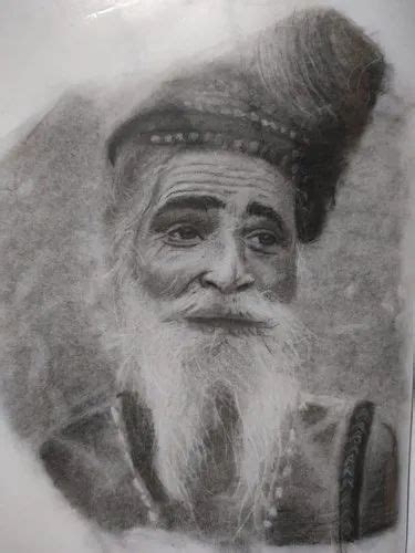 Paper Charcoal Portrait Sketching Size A4 At Rs 300paper In New