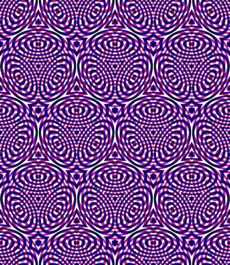 Premium Vector Bright Symmetric Seamless Pattern With Interweave