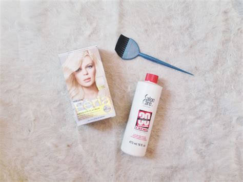 How I Dyed My Hair Platinum Blonde At Home